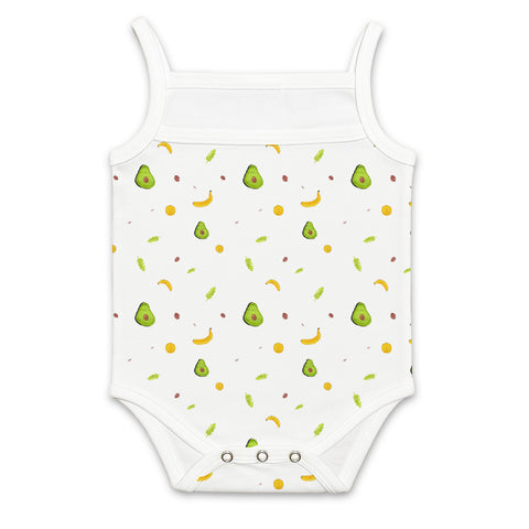 Baby Girl Vest Onesie | Certified Organic Cotton Sleeveless Baby Top ...
