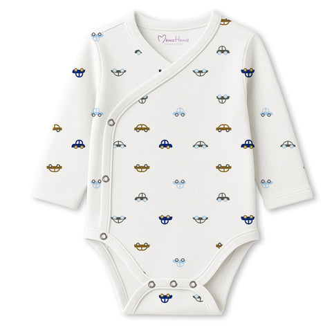 Organic Cotton Front Open Kimono Onesie For New Born Baby | 0-6 Months ...