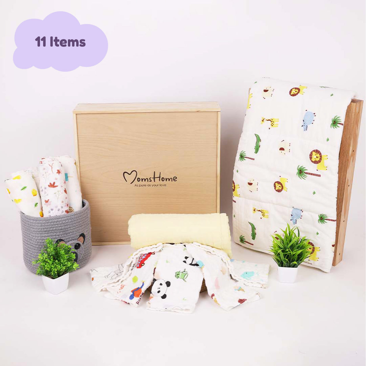 Muslin Gift bundles – Moms Home