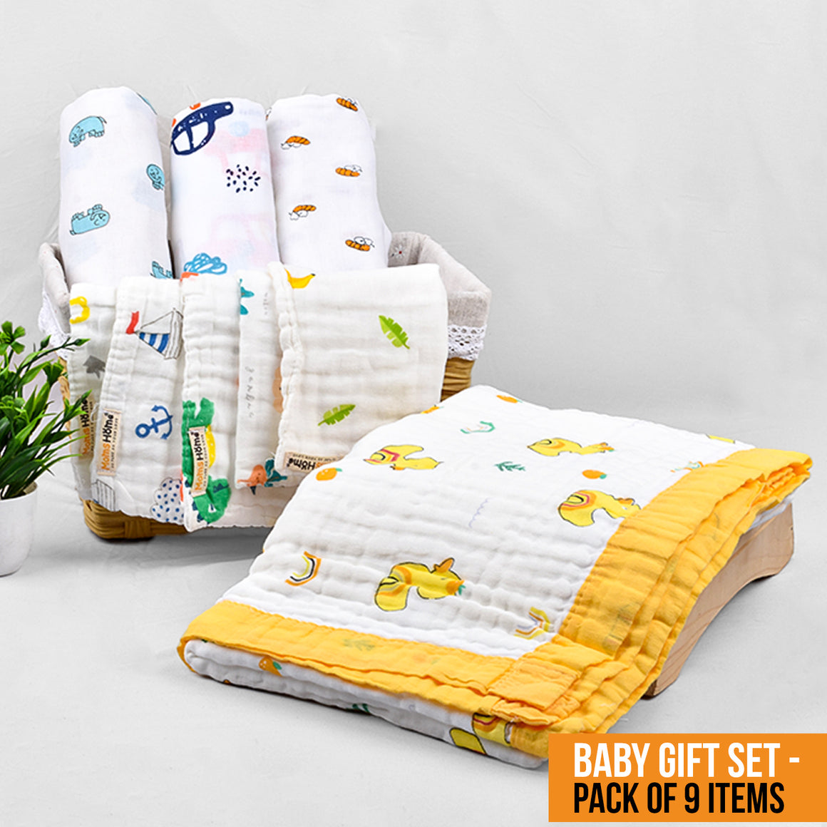 Muslin Gift bundles – Moms Home